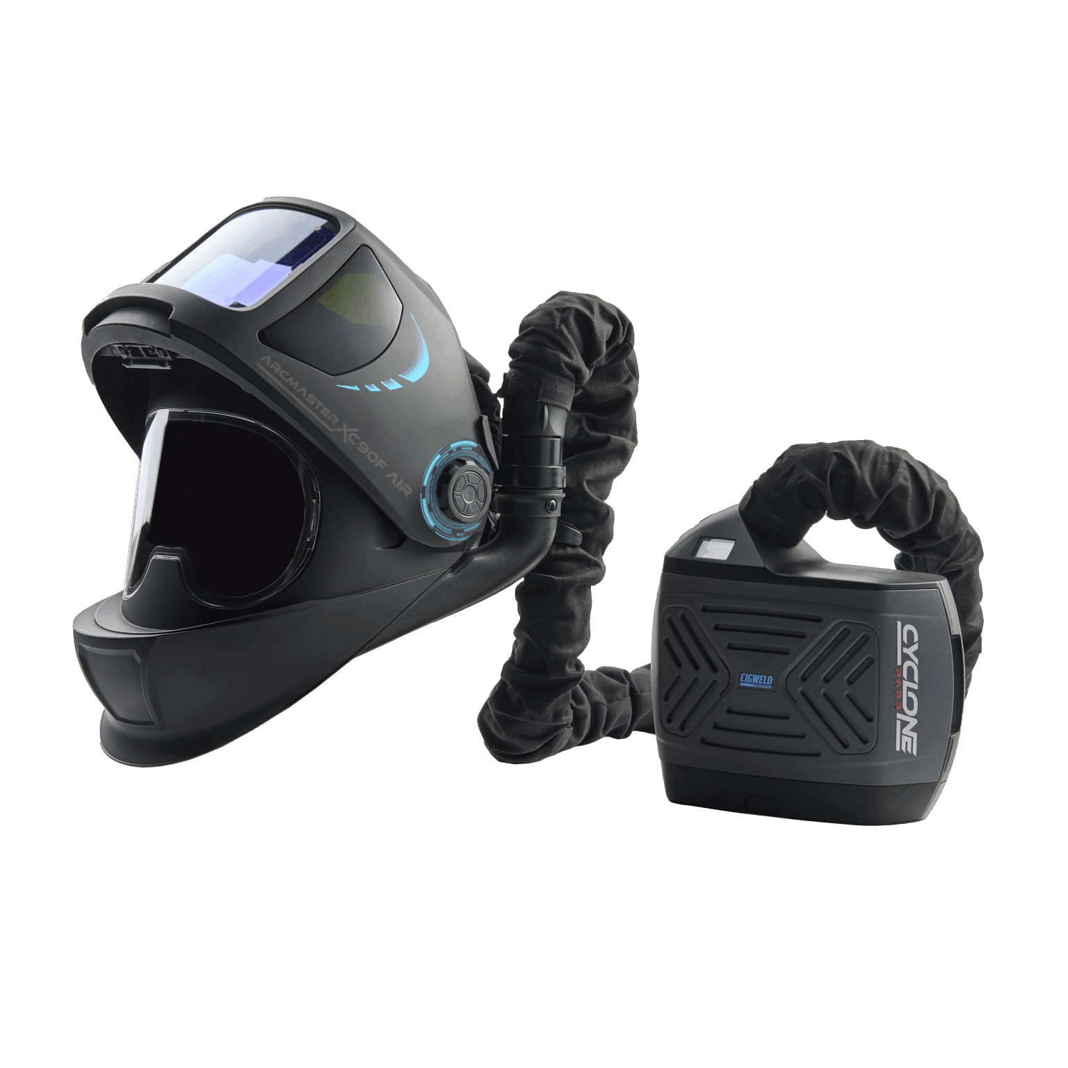 Arcmaster XC90F with Cyclone PAPR – Pro Kit - Cigweld