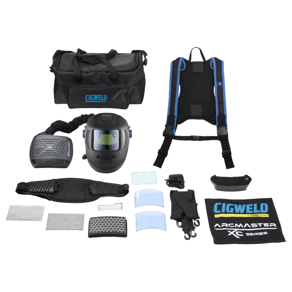 Arcmaster XC90F with Cyclone PAPR – Pro Kit - Cigweld