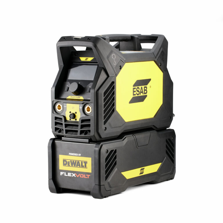 ESAB RAMPAGE Volt ES200i Battery Welder powered by DeWalt - 240V 15A ...