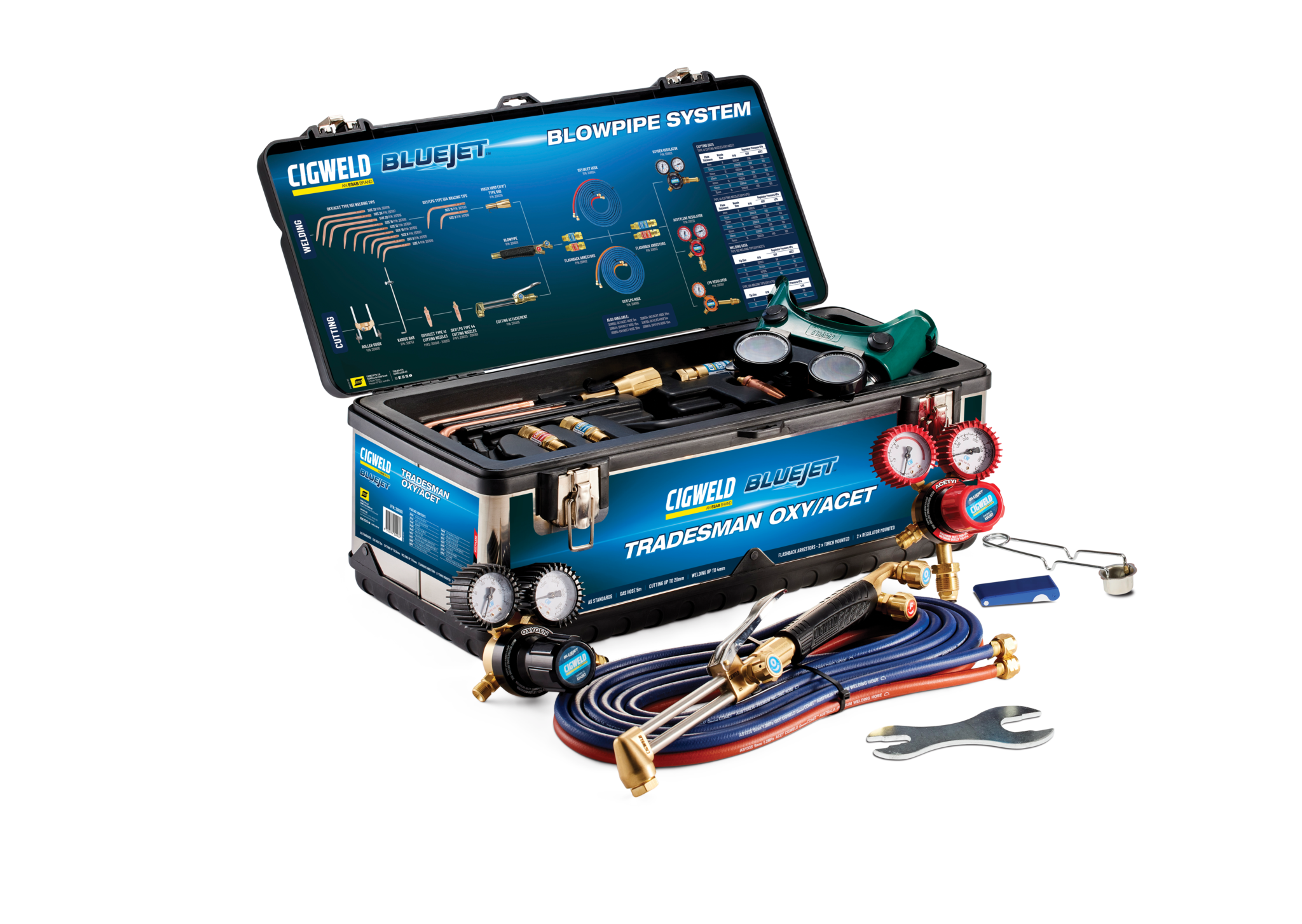 COMET EDGE Professional Plus Kit Oxygen/Acetylene - Cigweld