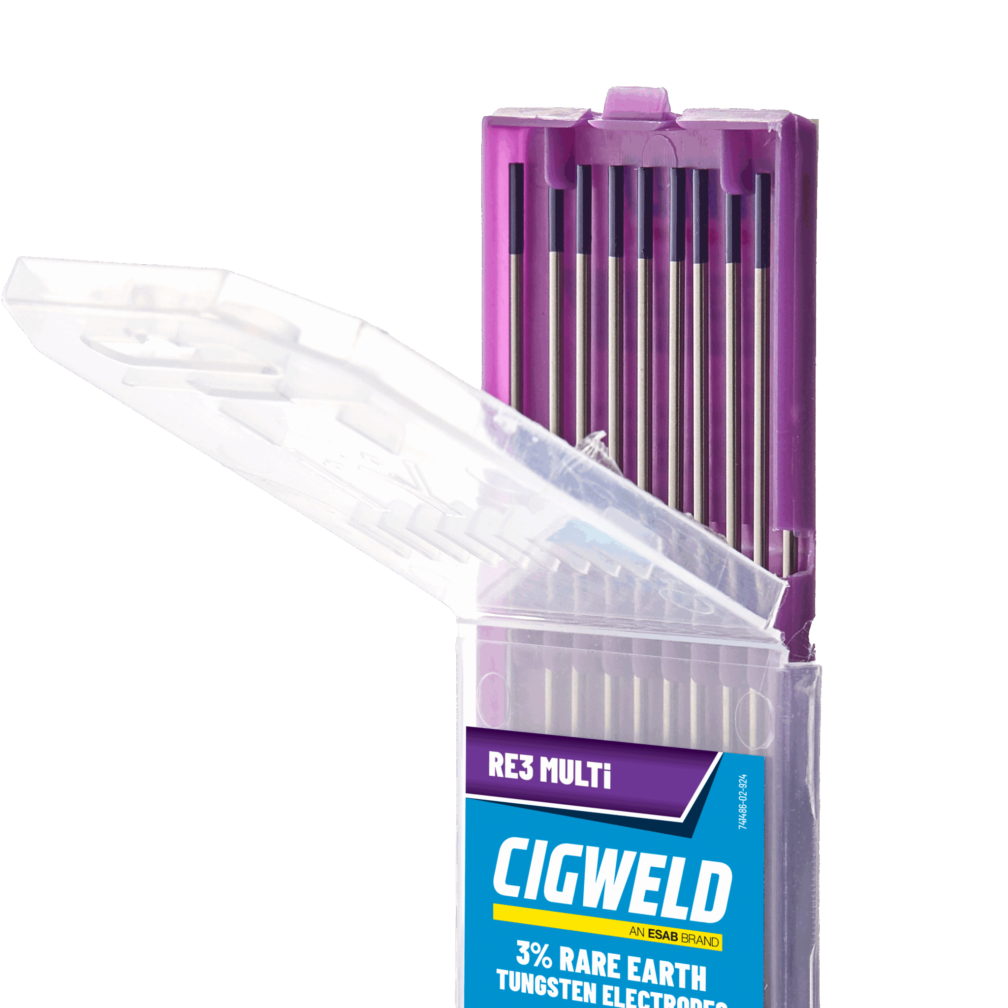 3% Rare Earth Tungsten - 2/10 Pack - Cigweld